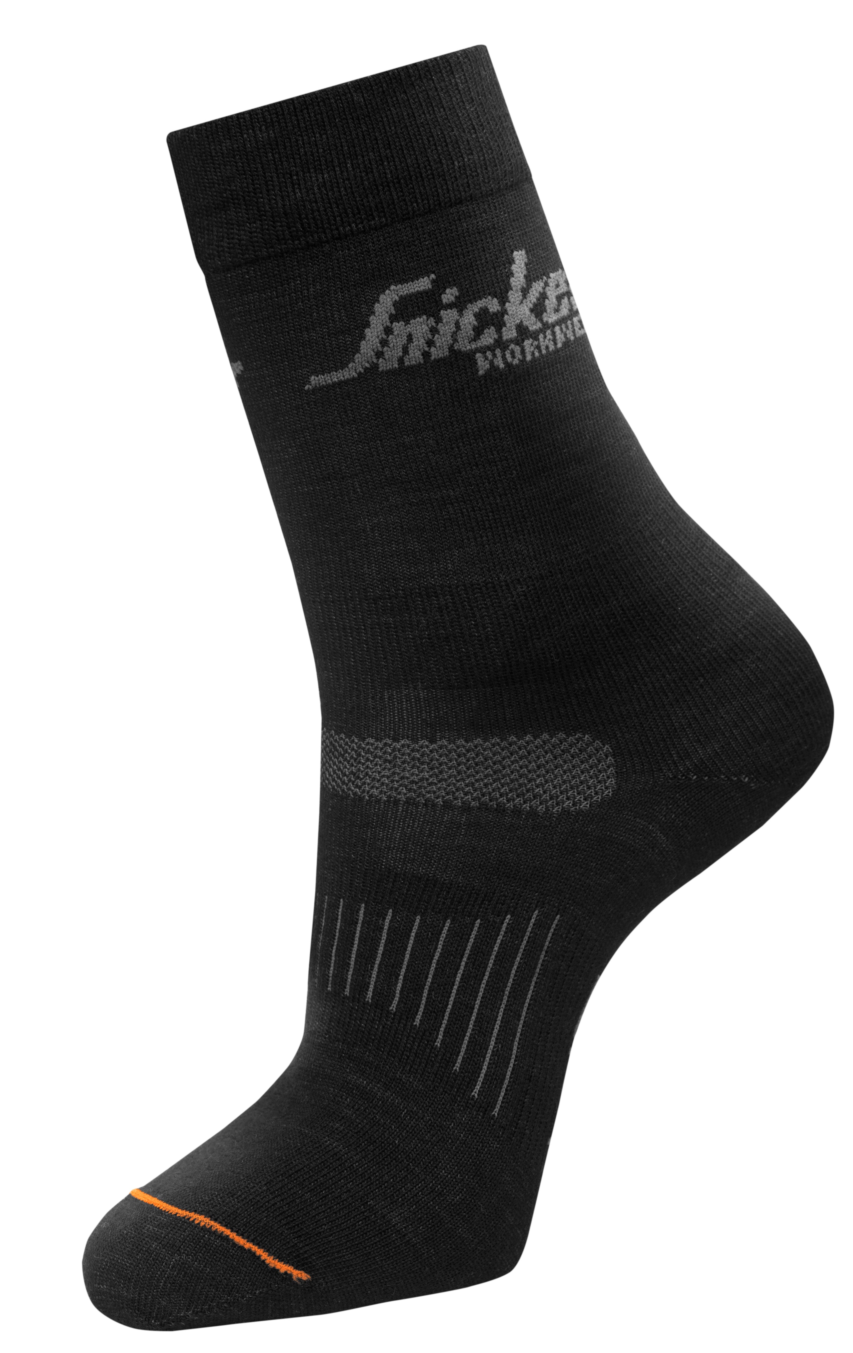 Snickers 9213 AllRoundWork Wool Socks | 2 Pack | DEL Workwear